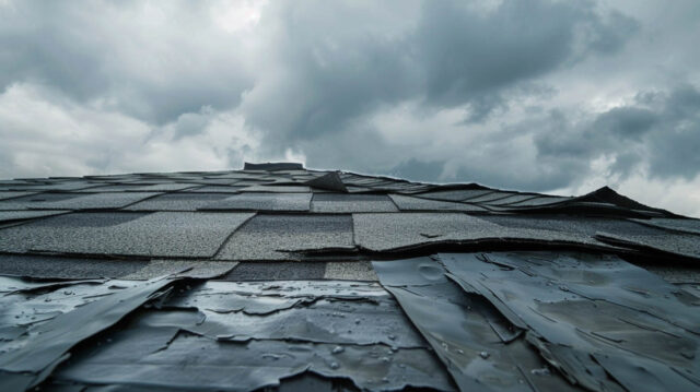Microburst & Straight-Line Wind Damage: Asphalt Roof Signs
